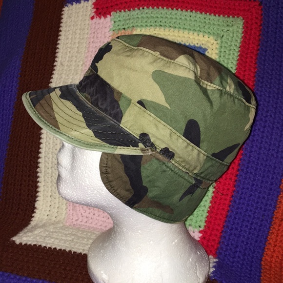 Just USA | Accessories | 6 34 Camo Cap Camouflage Hat Military Class ...